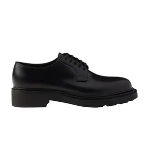 Prada Round Toe Lace Up Formal Shoes