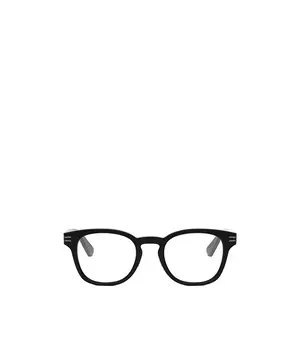 BVLGARI Round-frame Eyeglasses - Black
