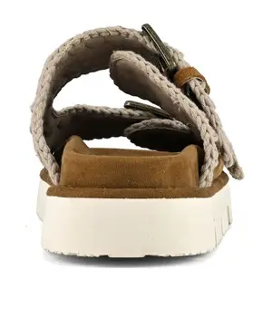 Mou Bio Sandals With Crochet Detailing