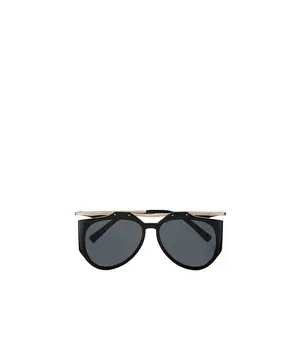 Saint Laurent Aviator-frame Sunglasses - Black