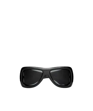Saint Laurent Oversized Frame Sunglasses - Black