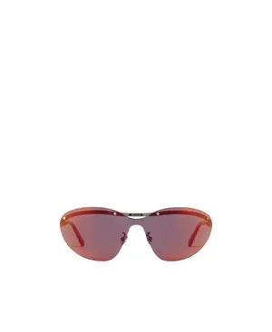 Moncler Mirrored Frame Sunglasses - Brown