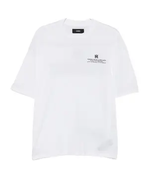 Amiri Short Sleeve Crewneck T-shirt - No