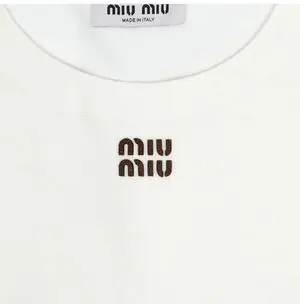 Miu Miu Jersey Mini Dress