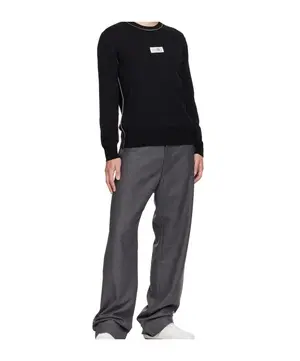 MAISON MARGIELA Tailored Trousers With Raw Edge Hem