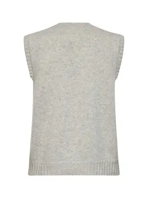 MAISON MARGIELA Logo-print Knitted Sweater