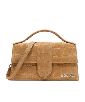 Jacquemus Le Grand Bambino Top Handle Bag - Camel