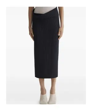 MUGLER Pinstripe Pencil Skirt