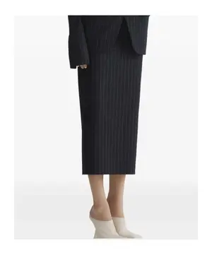 MUGLER Pinstripe Pencil Skirt