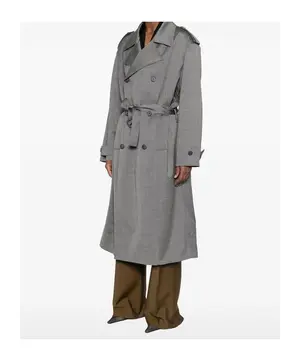 THE FRANKIE SHOP Long-sleeved Trench Coat