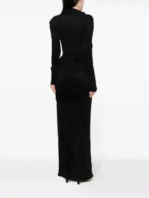 Gauge81 Elos Draped Maxi Dress
