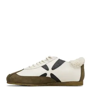 STEFAN COOKE Slashed Trainer Lace-up Sneakers