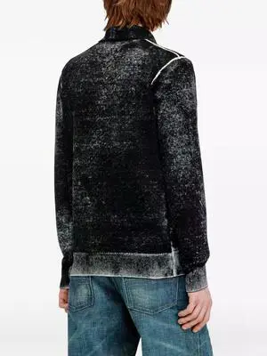 DIESEL® Faded-effect Polo Sweater
