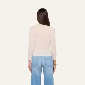 L'Agence Eluna Lace Inset Cardigan Top