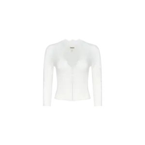 L'Agence Eluna Lace Inset Cardigan Top