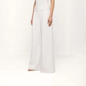 L'Agence Allanah Trouser - White