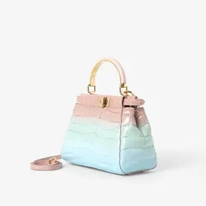 Fendi Peekaboo Mini Crocodile Bag