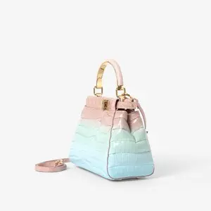 Fendi Peekaboo Mini Crocodile Bag