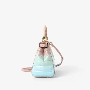 Fendi Peekaboo Mini Crocodile Bag