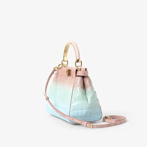 Fendi Peekaboo Mini Crocodile Bag