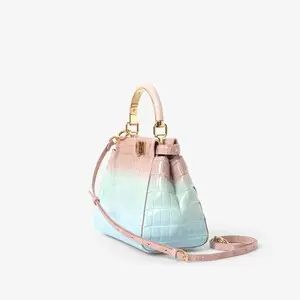 Fendi Peekaboo Mini Crocodile Bag