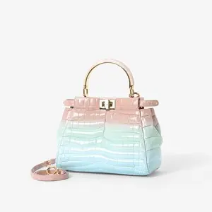 Fendi Peekaboo Mini Crocodile Bag