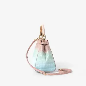 Fendi Peekaboo Mini Crocodile Bag