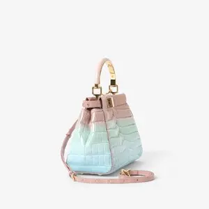 Fendi Peekaboo Mini Crocodile Bag