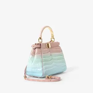 Fendi Peekaboo Mini Crocodile Bag