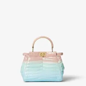 Fendi Peekaboo Mini Crocodile Bag