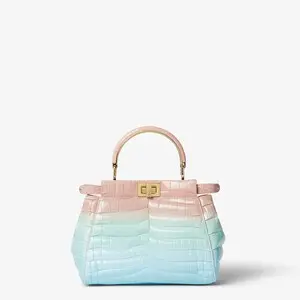 Fendi Peekaboo Mini Crocodile Bag