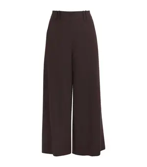 ME+EM Cropped Wide-leg Trousers