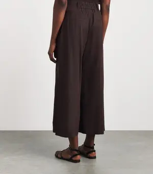 ME+EM Cropped Wide-leg Trousers