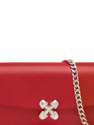 Alexander McQueen Skull-flower Crossbody Bag