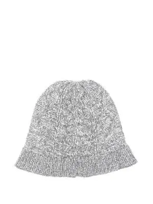 Missoni Sequin-embellished Cable-knit Beanie Hat