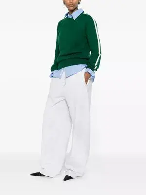 N°21 Side-stripe Raglan-sleeve Sweater
