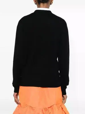 N°21 Logo Plaque Crew Neck Sweater