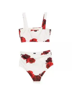 Liviana Conti Rose-print Bikini