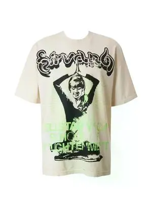 HELLSTAR Yoga Remix T-shirt - Neutrals