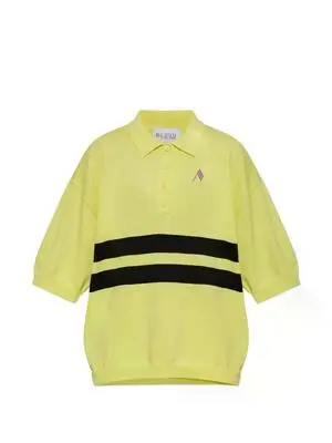 Attico Striped Polo Shirt