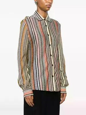 Missoni Striped Metallic Thread Shirt