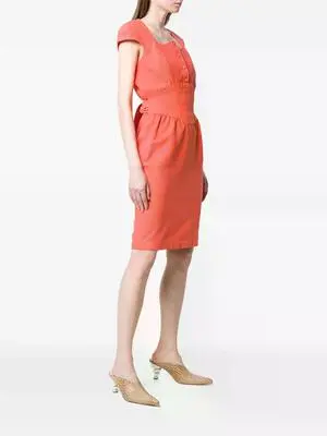 Thierry Mugler Cap-sleeve Pencil Dress