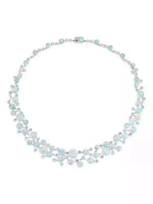 ANABELA CHAN Constellation Diamond And Opal Necklace