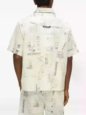 Karl Lagerfeld Rue St-guillaume Printed Shirt