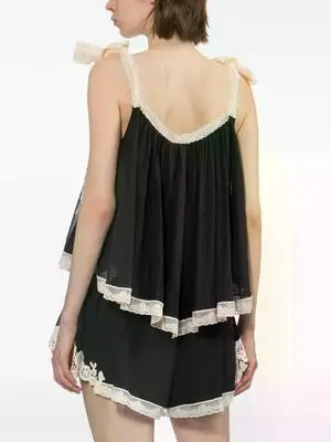 Zimmermann Roselight Lace Trim Top