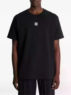 Balmain T-shirt With Embroidered Logo