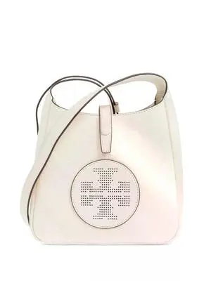 Tory Burch Perforated Logo Leather Cross Body Bag