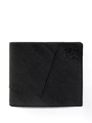 Loewe Puzzle Bi-fold Wallet - Black
