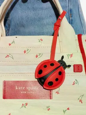 Kate Spade New York Ladybird Leather Keyring