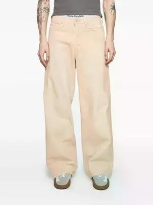 Acne Studios Cotton Jeans - Neutrals